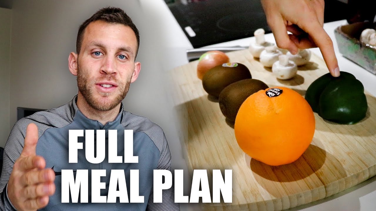 Full Day of Eating | Professional Footballer's Meal Plan - DiamondsRain